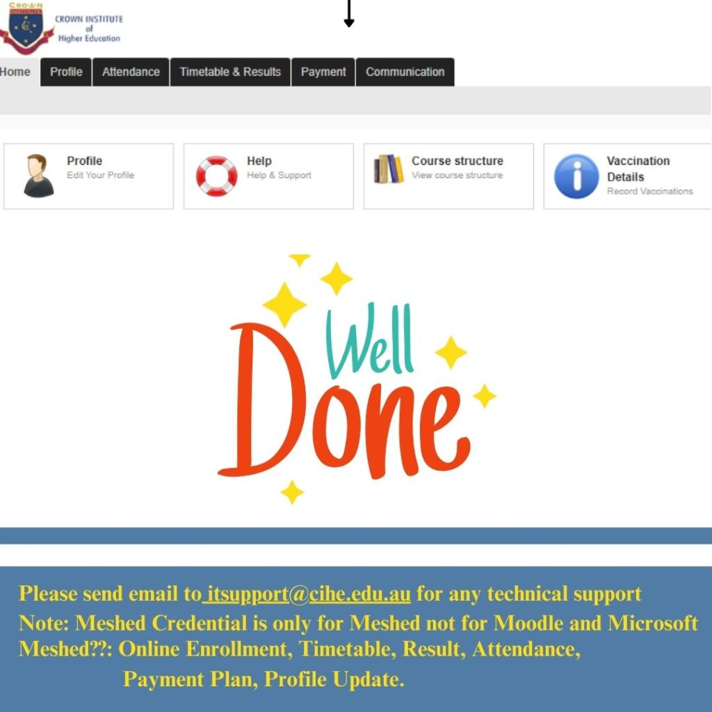 Module 2 – Meshed – ORIENTATION PORTAL